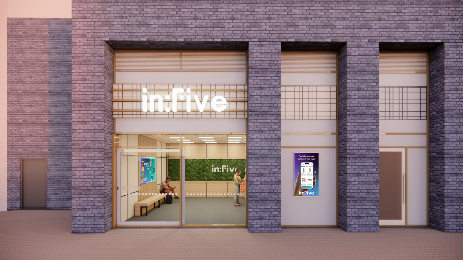 in:Five Smart Click & Collect Convenience Stores